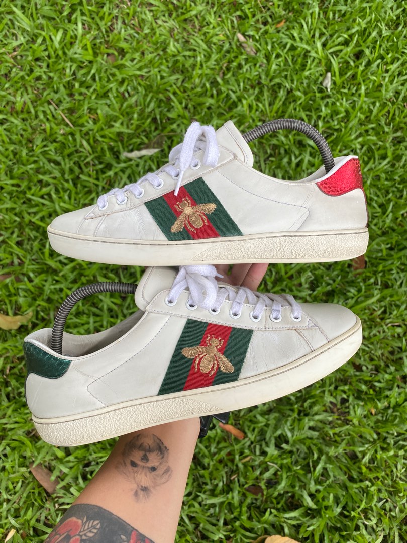 Gucci Ace Bee, Men's Fashion, Footwear, Sneakers on Carousell