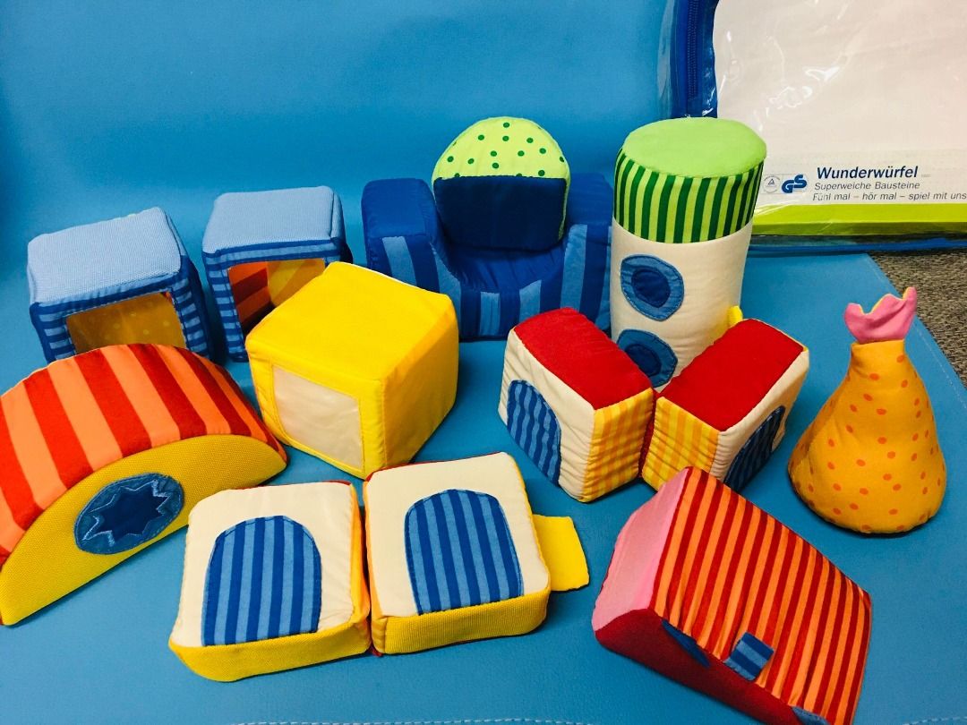 Haba Toys Building Foam Blocks, Hobbies & Toys, Toys & Games on Carousell