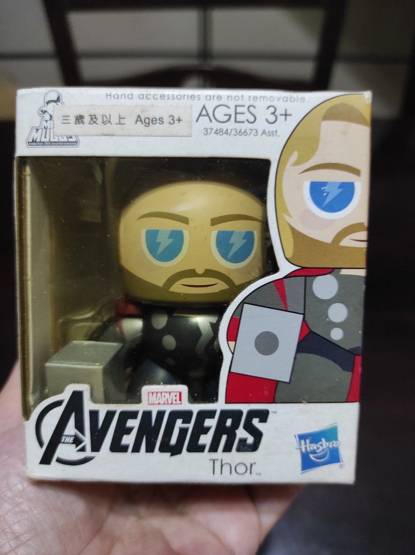 Hasbro Mini Muggs Marvel Avengers Captain America Thor Nick Fury Figure ...