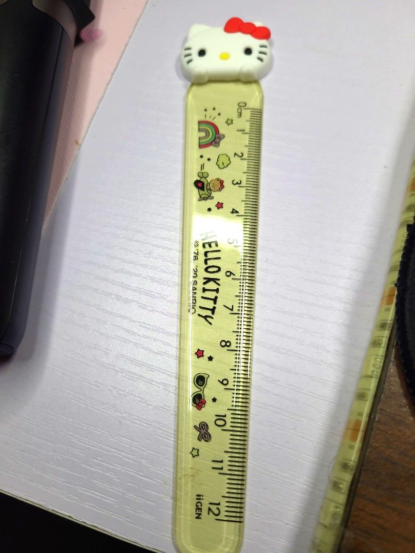 Hello Kitty Sanrio Ruler, Hobbies & Toys, Stationery & Craft ...