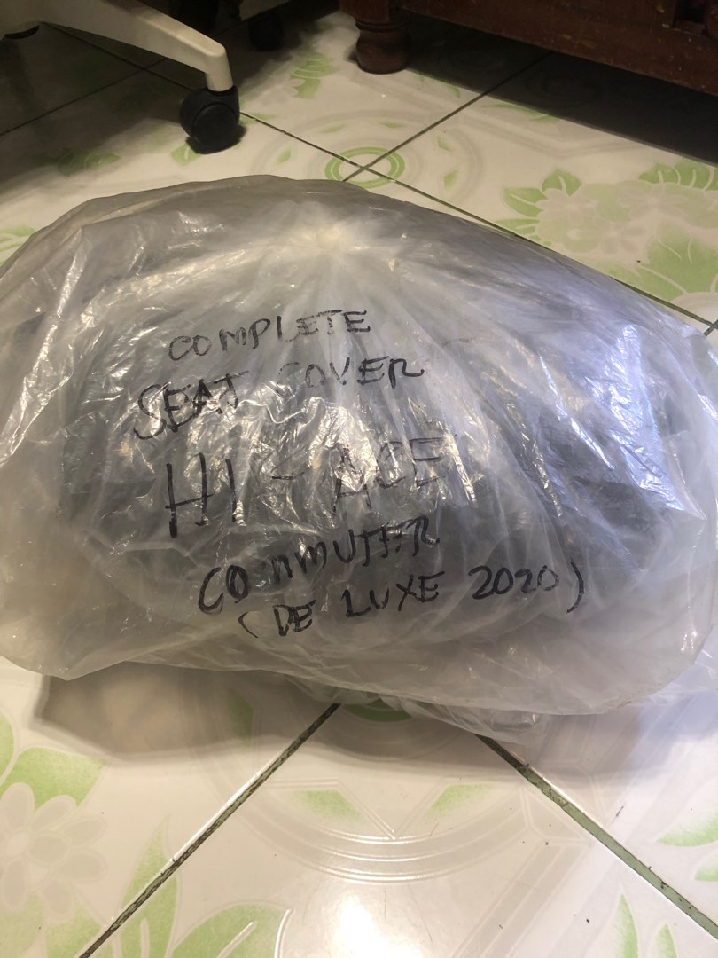 Hiace delux seat cover set, Car Parts & Accessories, Body Parts and Accessories on Carousell