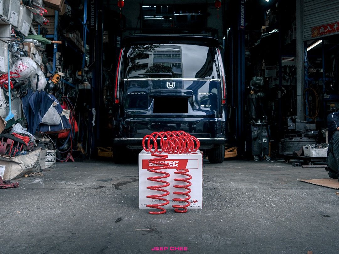 Honda Stepwagon RP8 e:Hev Sparda Tanabe NF210 Lowering Springs, Car ...