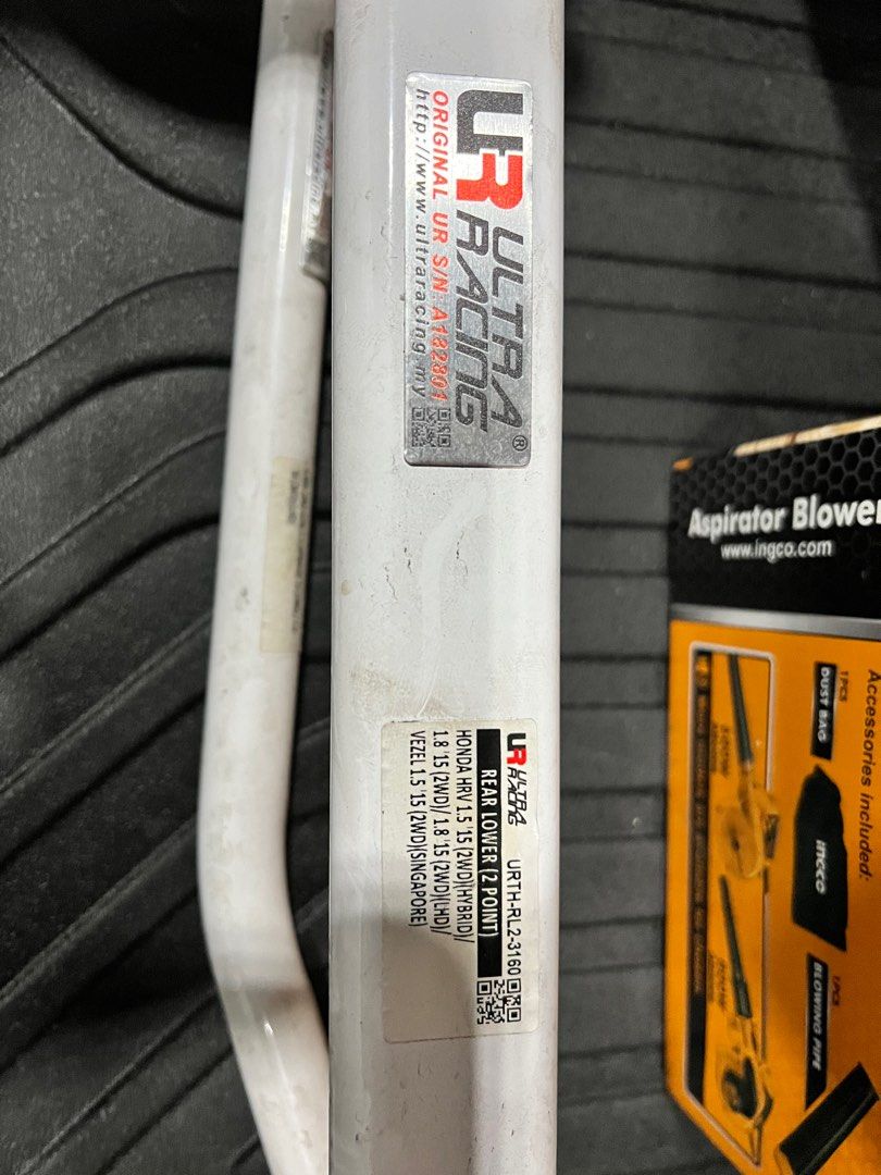 Honda Vezel Ultra Racing Bars, Car Accessories, Accessories on Carousell