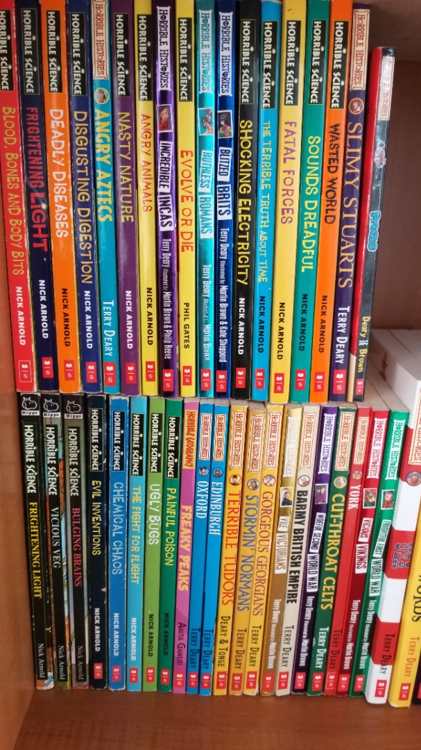 Horrible Science and Horrible History series, Hobbies & Toys, Books ...