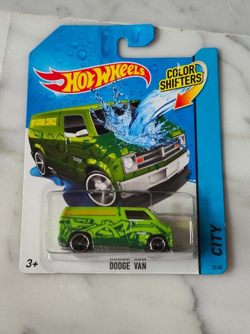Hot Wheels Dodge Van from Color Shifters series, Hobbies & Toys, Toys ...