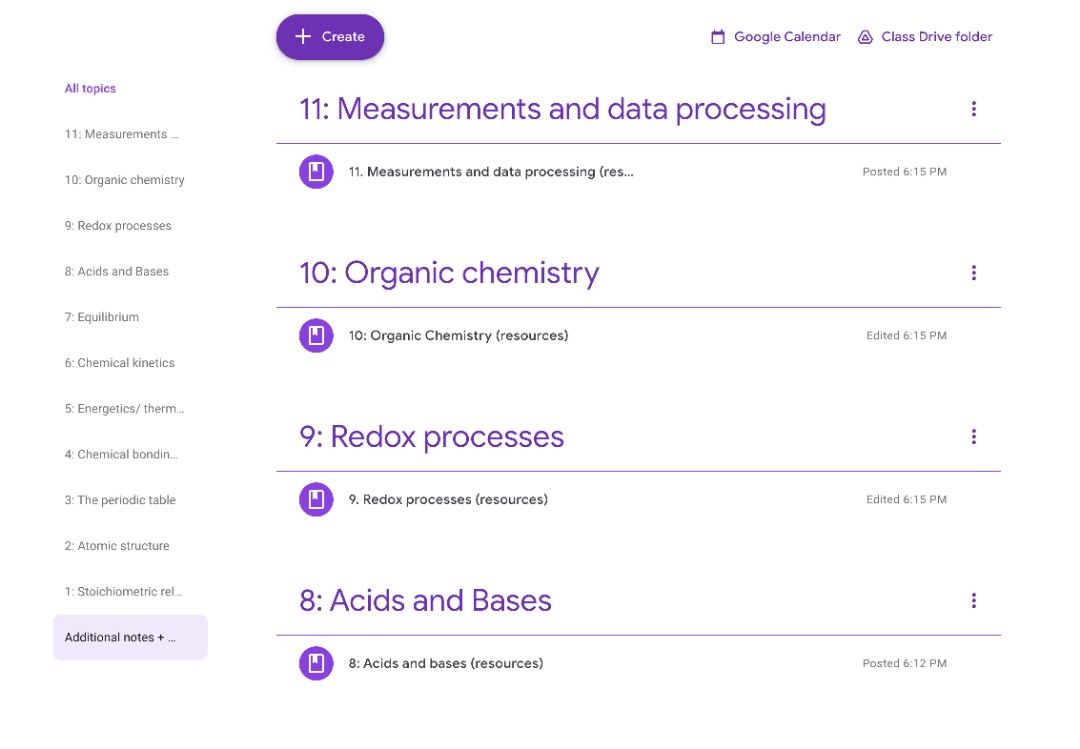 IB HL and SL Chemistry Notes ( Google classroom), Hobbies & Toys, Books ...