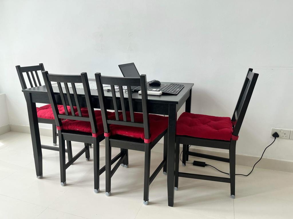 IKEA Dining Table And Chairs, Furniture & Home Living, Furniture ...