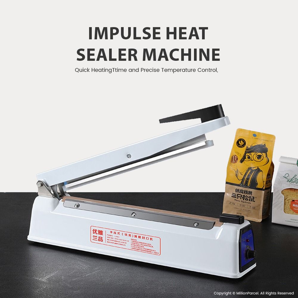 Impulse Heat Sealer Machine | Film Seal Packaging | Sealing Machine ...