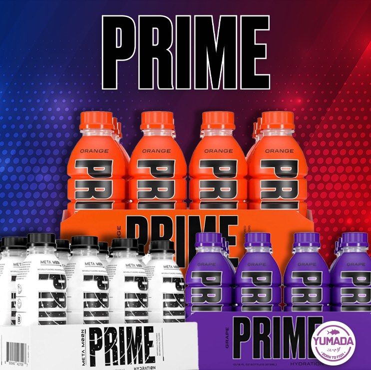 READY STOCK | PRIME HYDRATION DRINKS | GRAPE/ ORANGE/ META MOON, Food ...