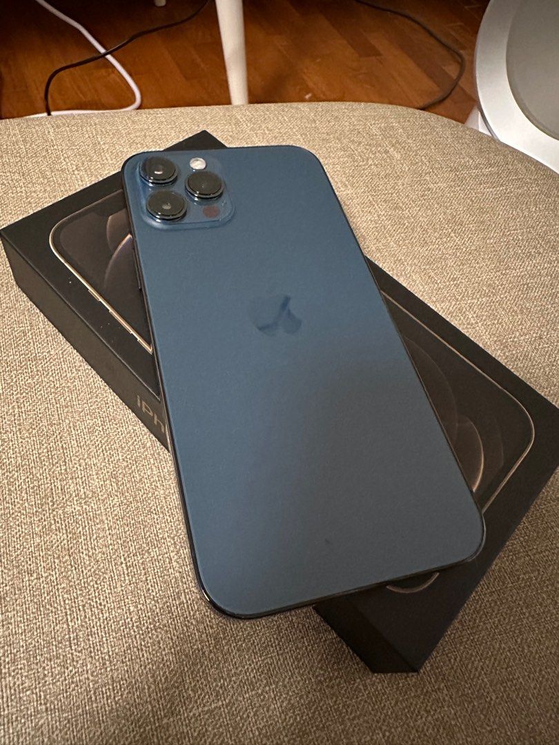iPhone 12 Pro Max 128Gb - Pacific Blue, Mobile Phones & Gadgets, Mobile ...