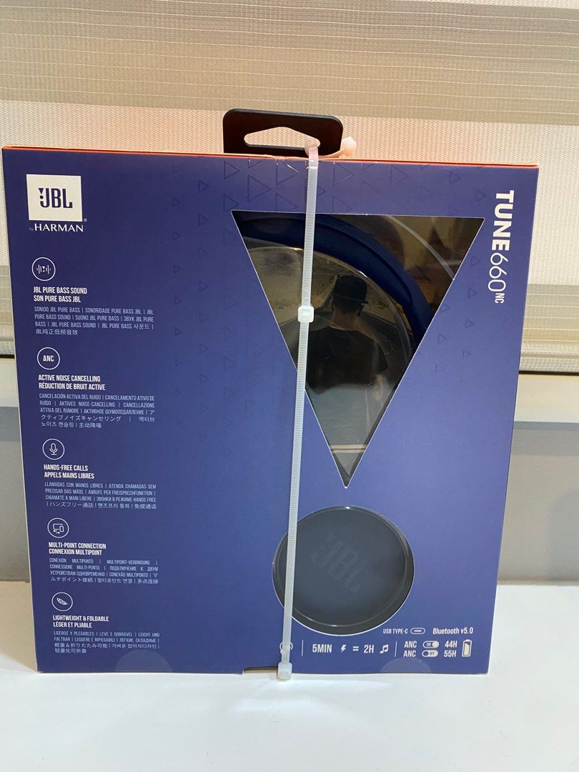 JBL Tune 660 NC (Blue), Audio, Headphones & Headsets on Carousell