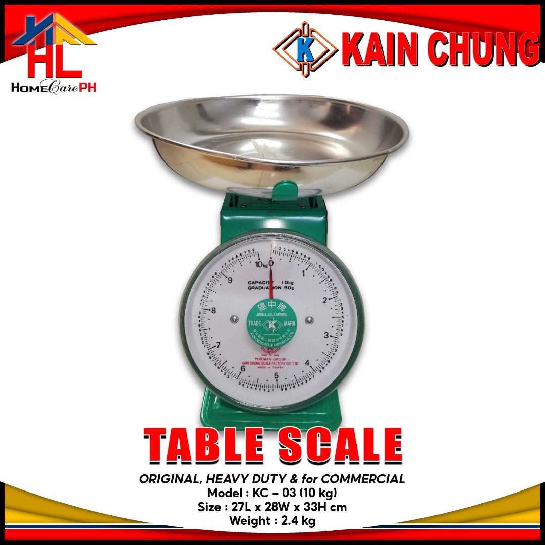 Kain Chung Table Scale 10kg (KC-03) on Carousell