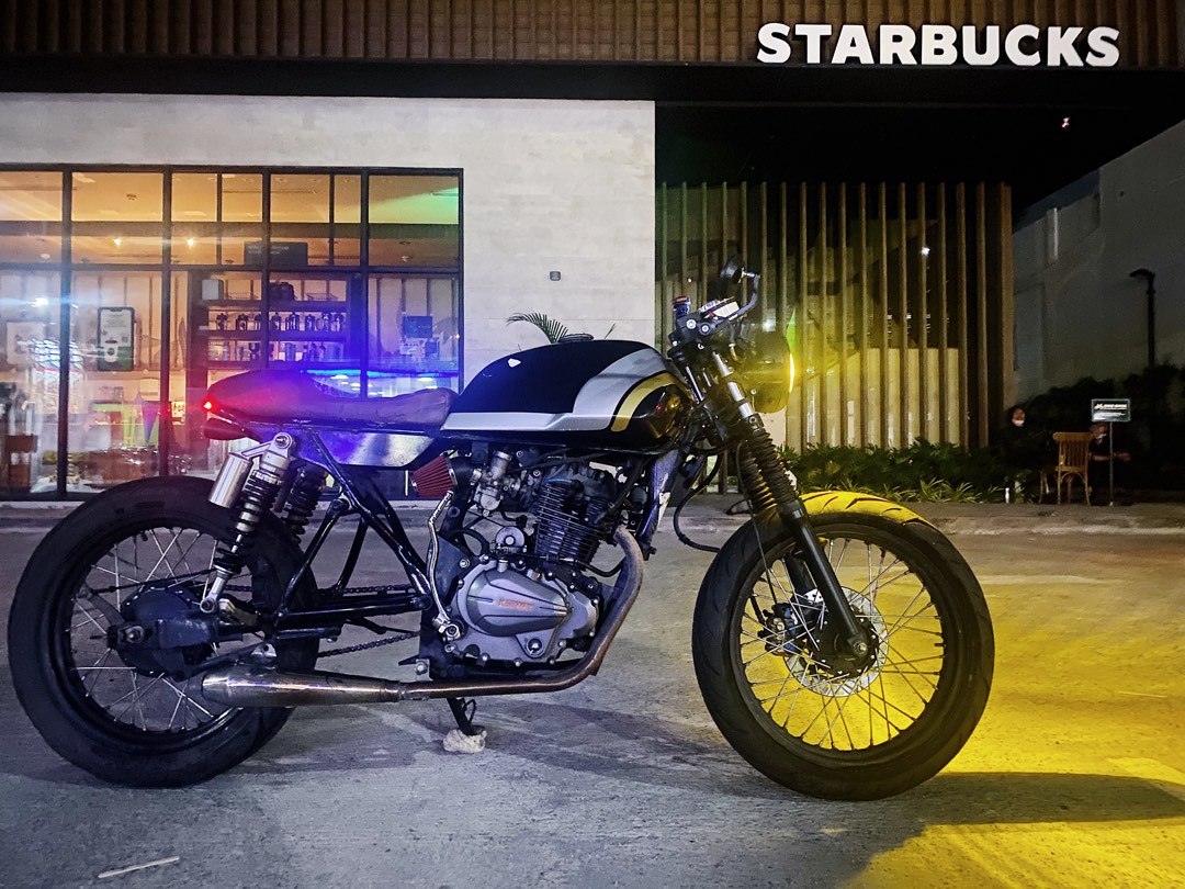 Keeway cafe racer 152 (2020), Motorbikes, Motorbikes for Sale on Carousell