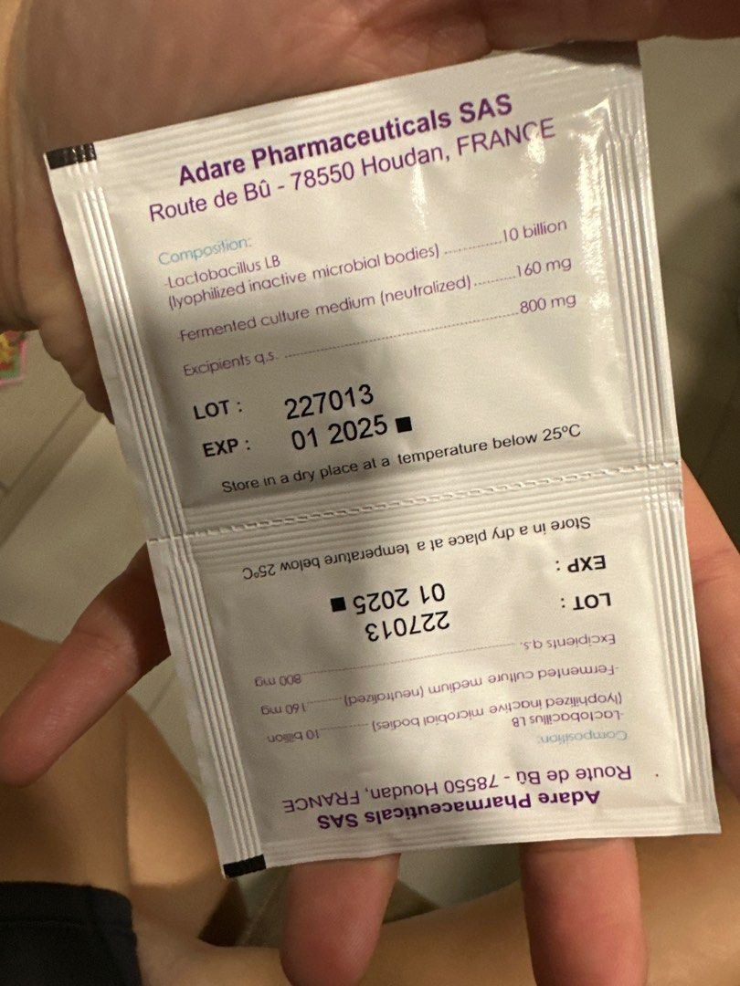 Lacteol fort 340mg Sachet, Health & Nutrition, Health Supplements ...