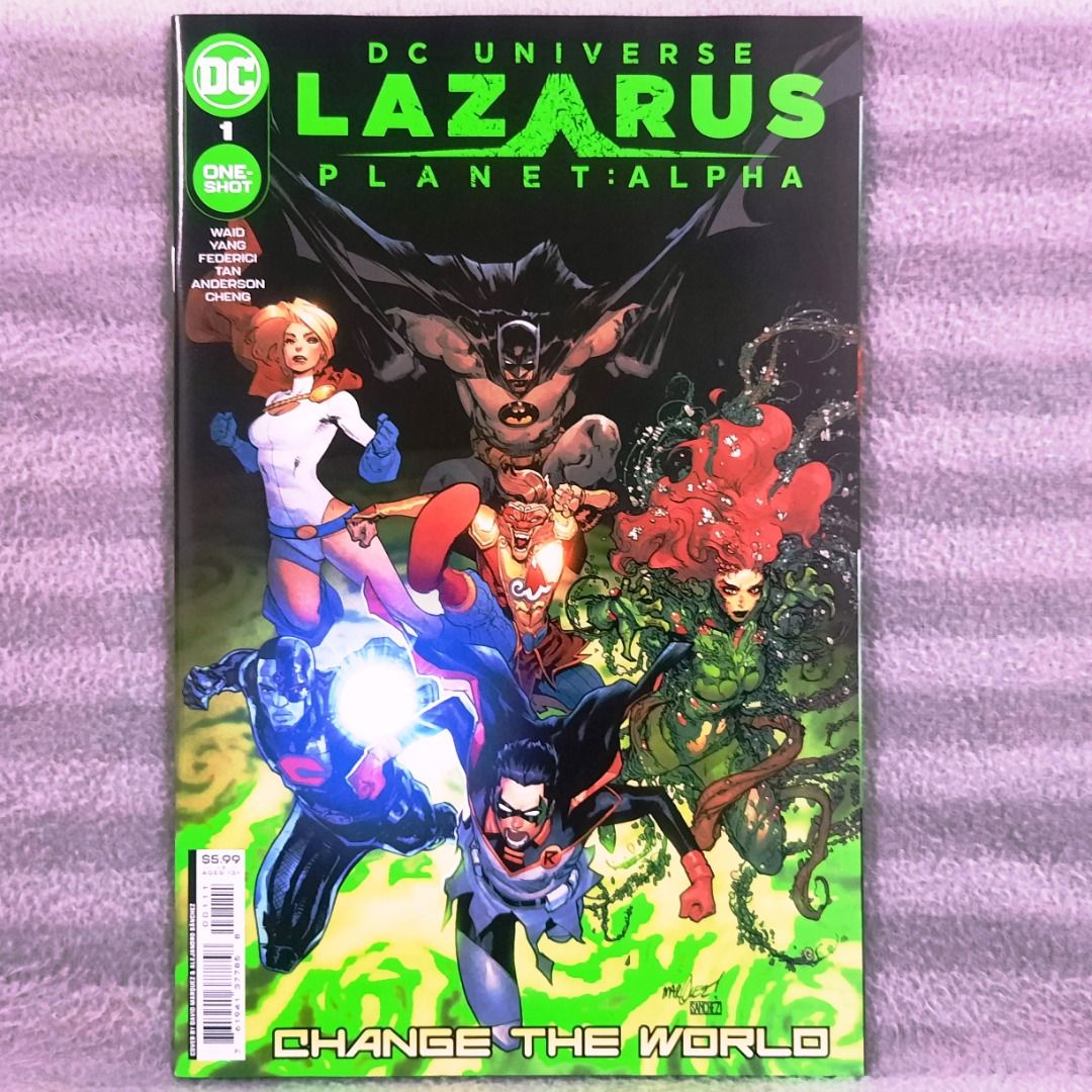 Lazarus: Planet Alpha #1 (One-Shot) DC Comics (Batman) Mark Waid, Gene ...