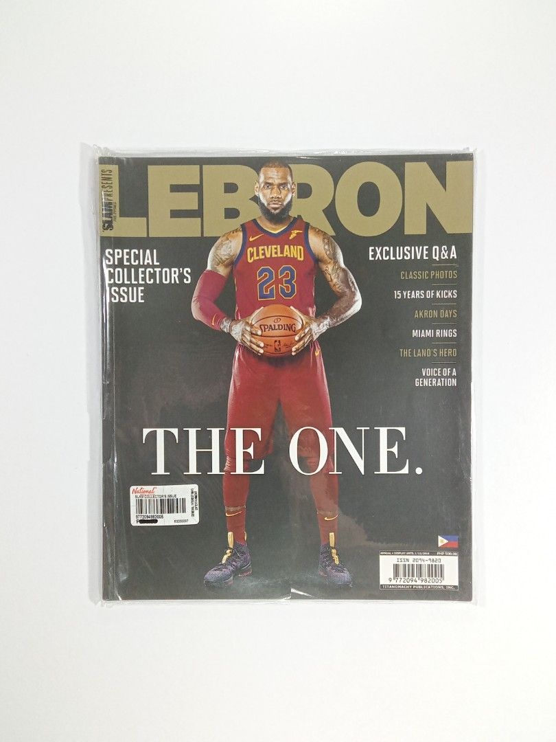 Lebron James SLAM Magazine nba memorabilia, Hobbies & Toys, Books ...