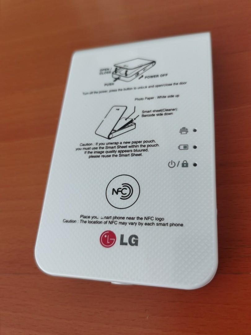 LG pocket photo printer, Computers & Tech, Printers, Scanners & Copiers ...