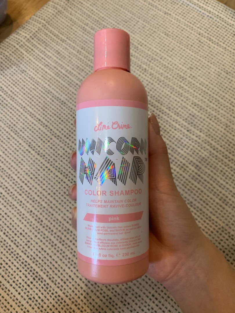 Lime Crime pink color Shampoo (pink), Beauty & Personal Care, Hair on ...