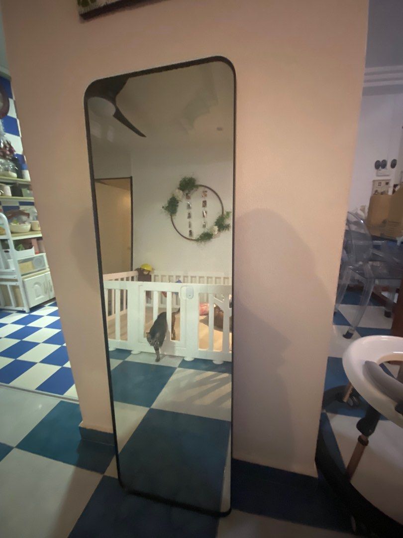 LINDBYN Ikea Mirror, Furniture & Home Living, Home Decor, Mirrors on ...