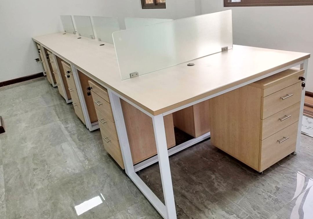 Linear Workstation - Office Furniture Partition .. tables, Furniture ...