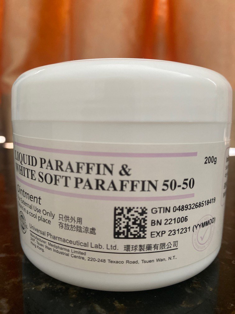 全新 Liquid Paraffin & White Soft Paraffin 50-50 / Vaseline 凡士林, 美容＆個人護理 ...