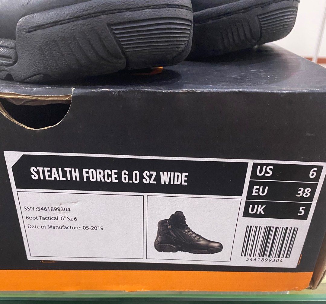 Magnum Stealth Force 6inch, Women's Fashion, Footwear, Boots on Carousell