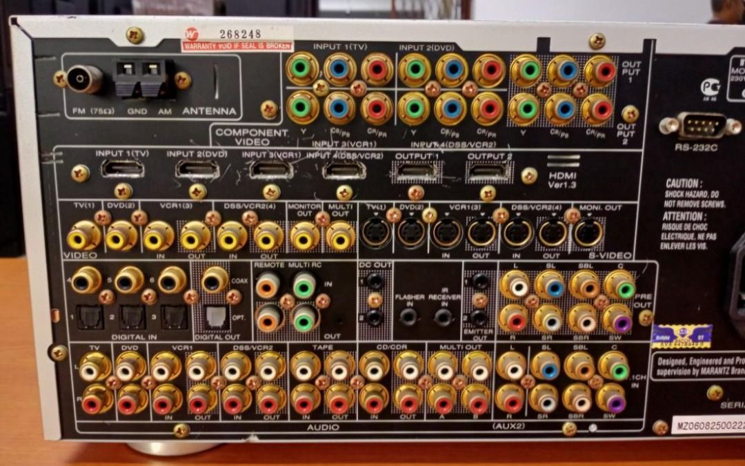 Marantz SR8002 AV Receiver with Original RC-18SR remote control, Audio ...