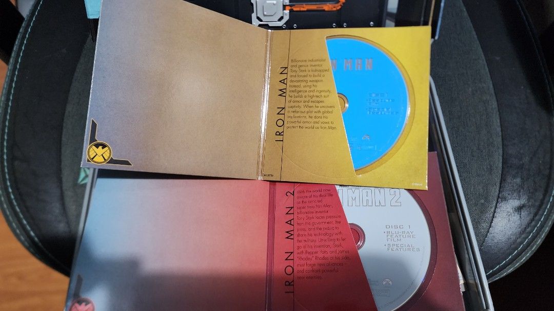 Marvel Cinematic Universe PHASE ONE Blue Ray Collectors Edition Set ...