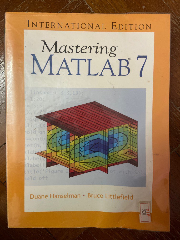 Mastering Matlab 7, Hobbies & Toys, Books & Magazines, Textbooks on Carousell