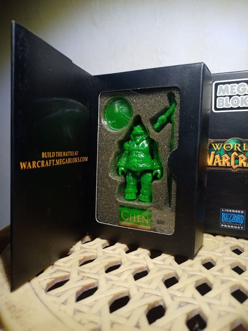 Mega Bloks World of Warcraft Jade Chen Stormstout Figure Exclusive Set ...