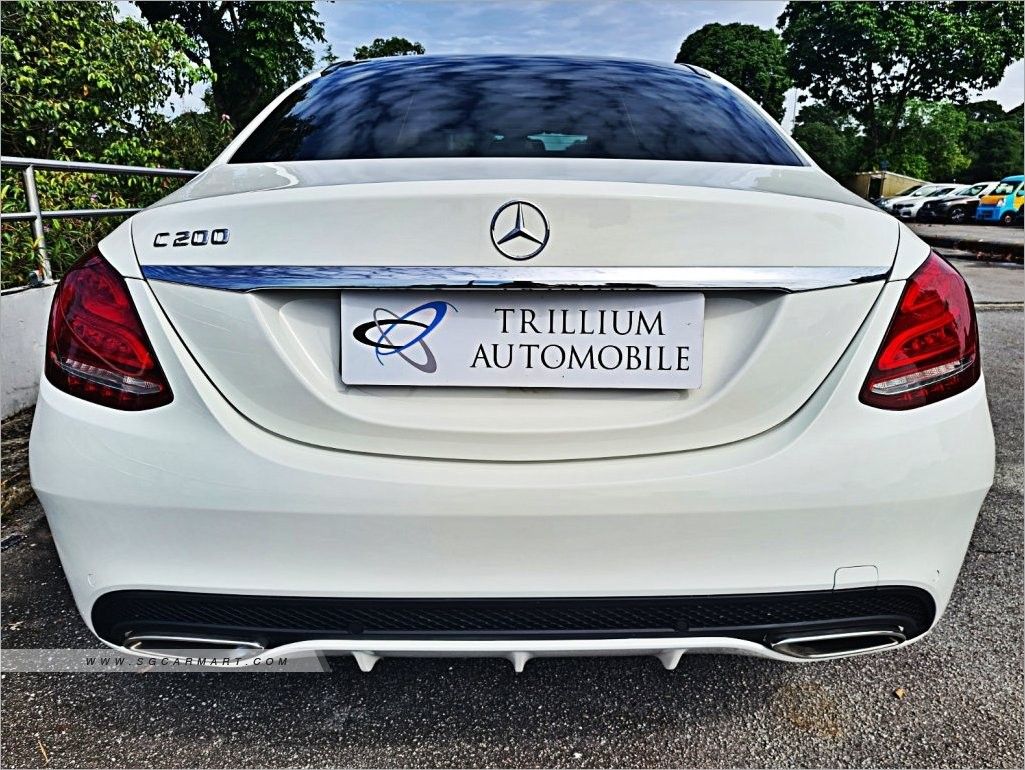 Mercedes-Benz C-Class Saloon C200 AMG Line (A), Cars, Used Cars on ...