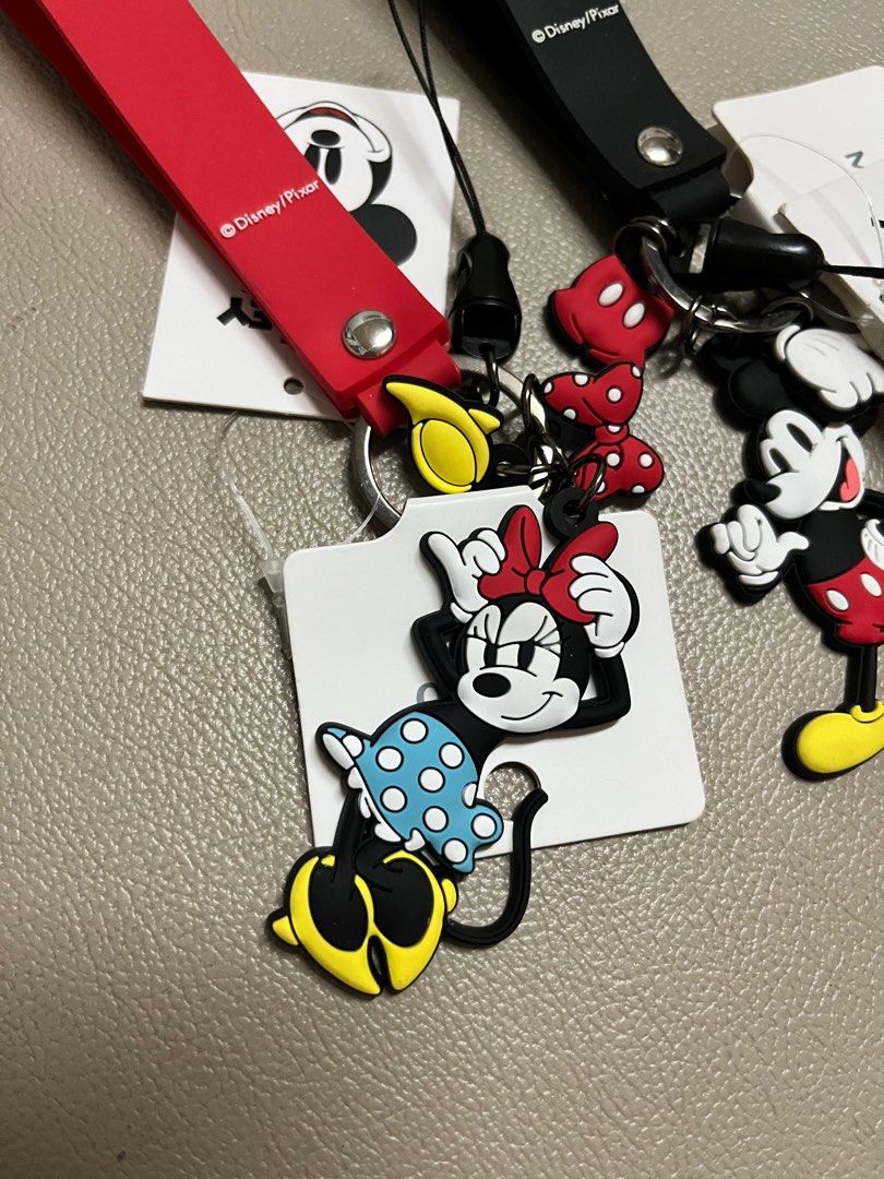Minnie mouse Phone Charm Strap from Miniso on Carousell
