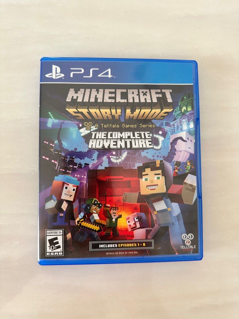 Minecraft Story Mode PS4 game, Video Gaming, Video Games, PlayStation ...