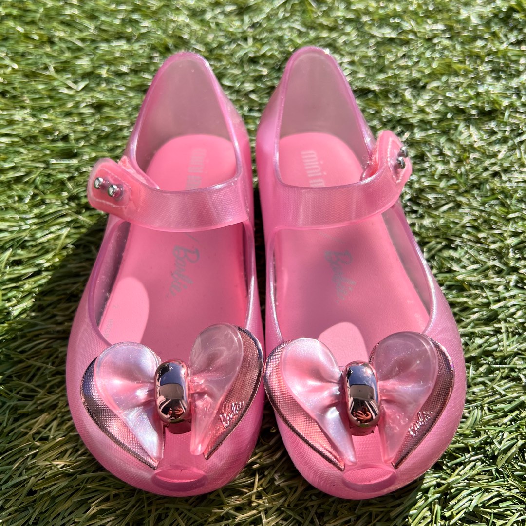 BIRTHDAY SALE UNTIL FEB 14 ONLY Mini Melissa Barbie Pink, Babies & Kids ...