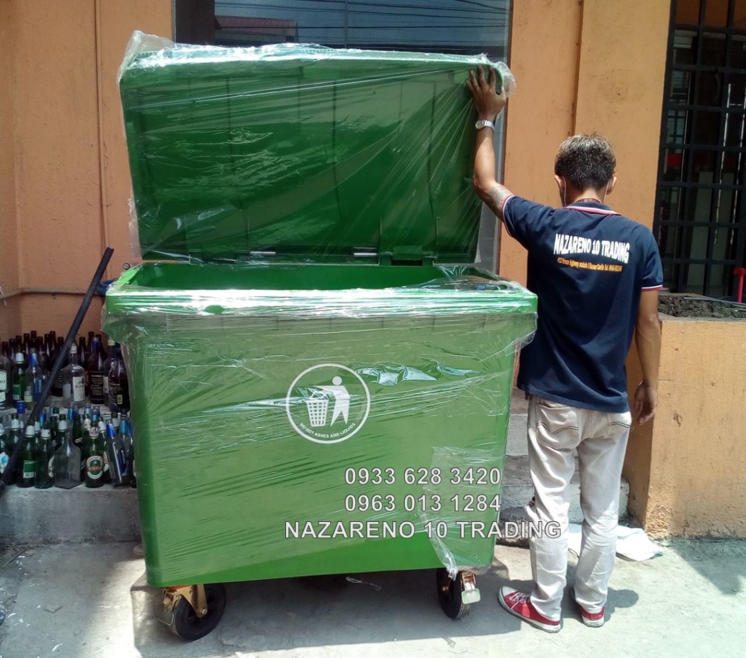 Mobile Waste Bin, Furniture & Home Living, Cleaning & Homecare Supplies ...