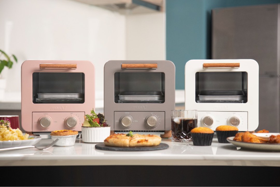 Mosh Oven Toaster [Color : Ivory / Brown/ Peach], TV & Home Appliances ...