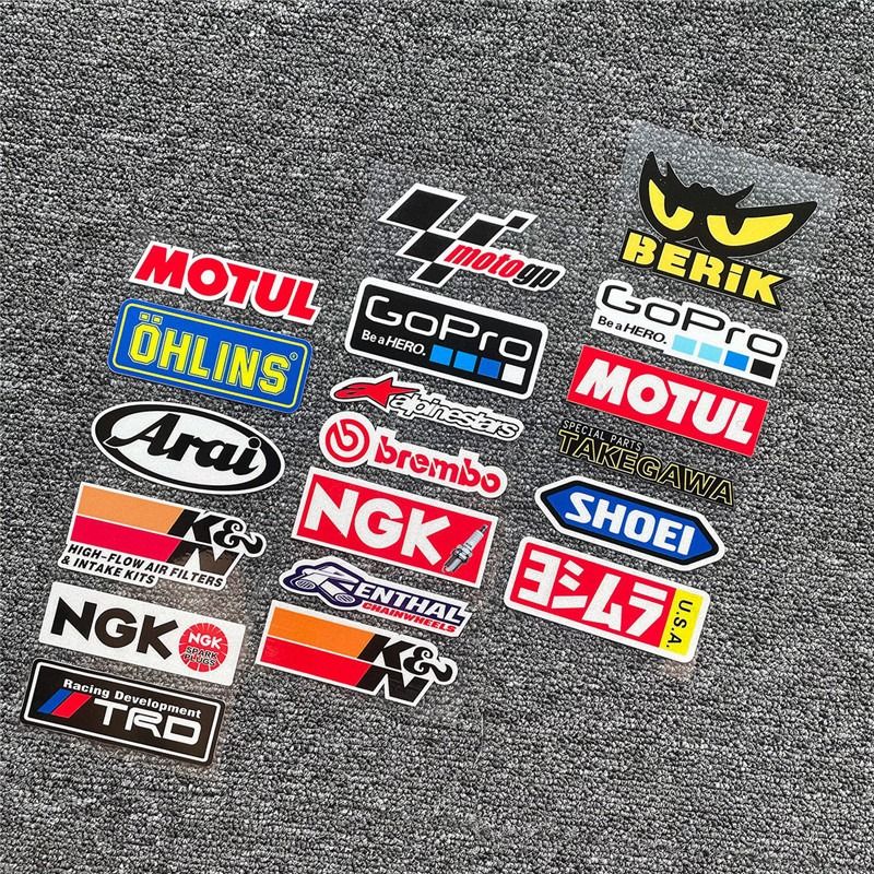 Motorcycle Decal Sticker Helmet Car Vinyl PVC, Motorcycles, Motorcycle ...