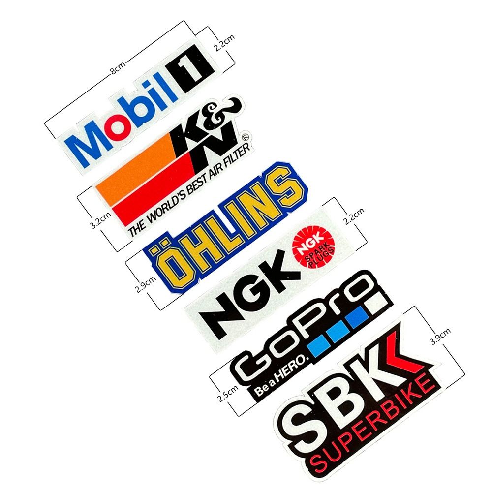 Motorcycle Decal Sticker Helmet Car Vinyl PVC, Motorcycles, Motorcycle ...