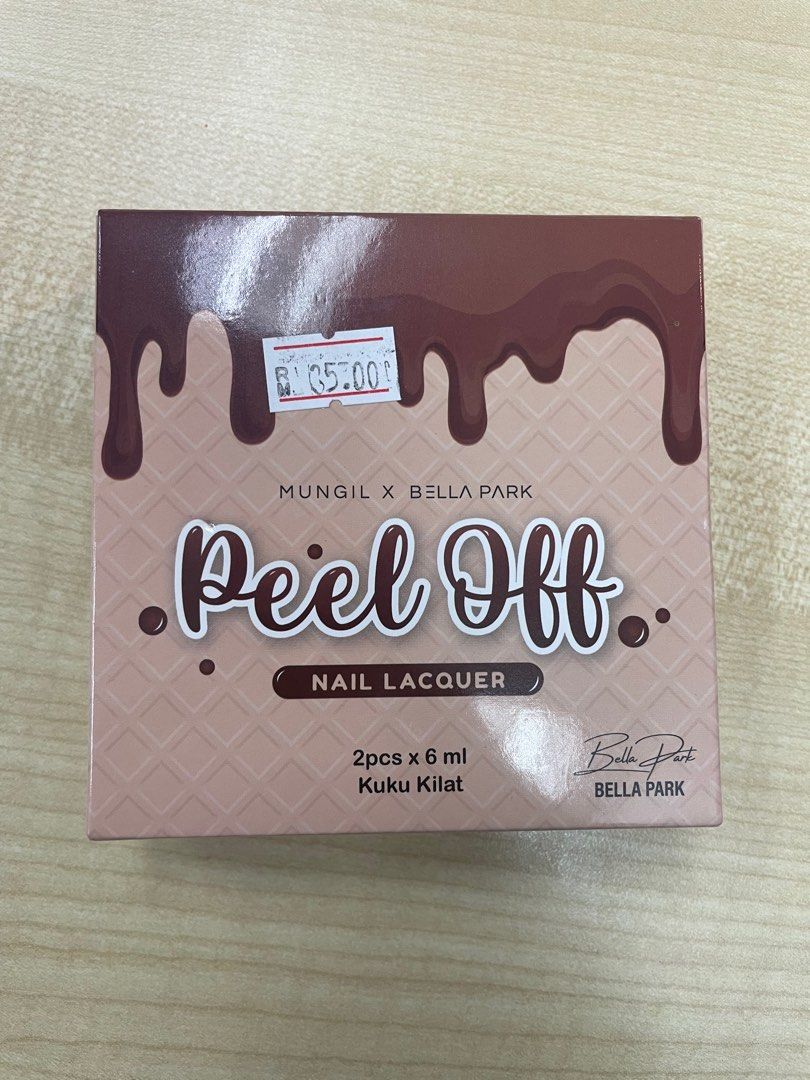 MUNGIL x BELLA PARK Peel Off Nail Lacquer, Beauty & Personal Care, Hands & Nails on Carousell