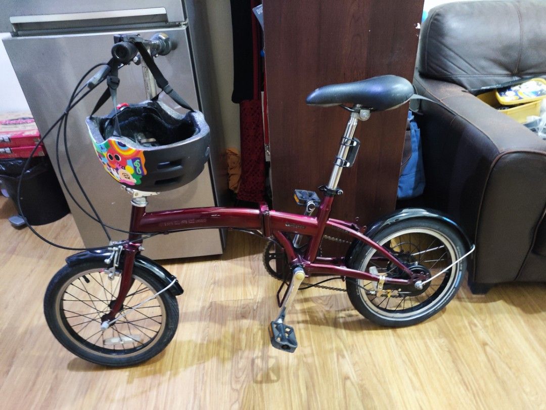 Nacre Dahon patented folding bike, Sports Equipment, Bicycles & Parts ...