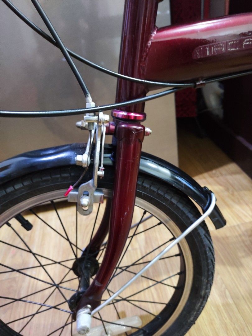 Nacre Dahon patented folding bike, Sports Equipment, Bicycles & Parts ...