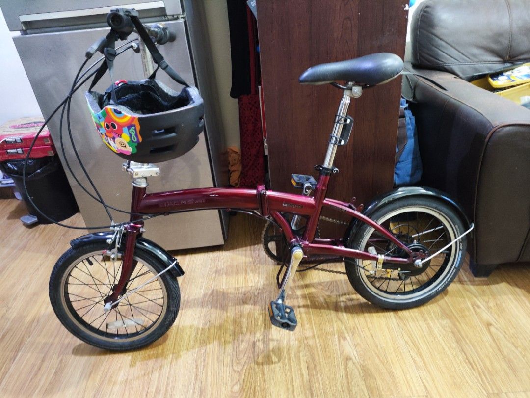 Nacre Dahon patented folding bike, Sports Equipment, Bicycles & Parts ...