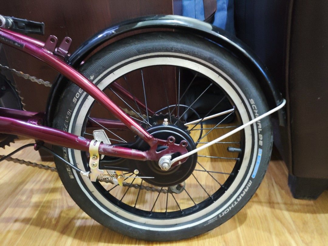 Nacre Dahon patented folding bike, Sports Equipment, Bicycles & Parts ...