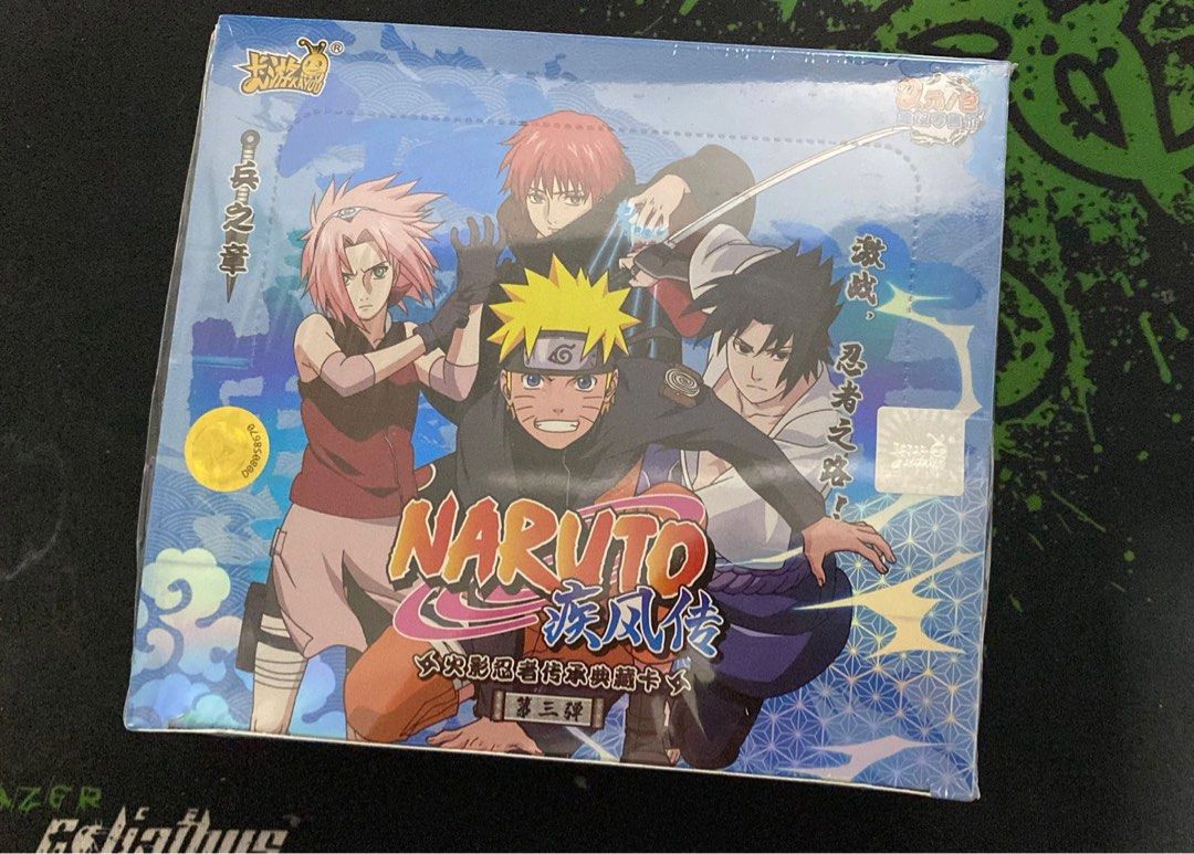 naruto tier 2 wave 3 booster box kayou cards, Hobbies & Toys, Toys ...