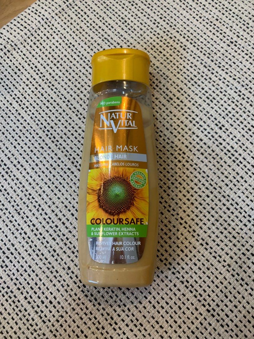 Natur vital blonde hair mask conditioner , Beauty & Personal Care, Hair ...