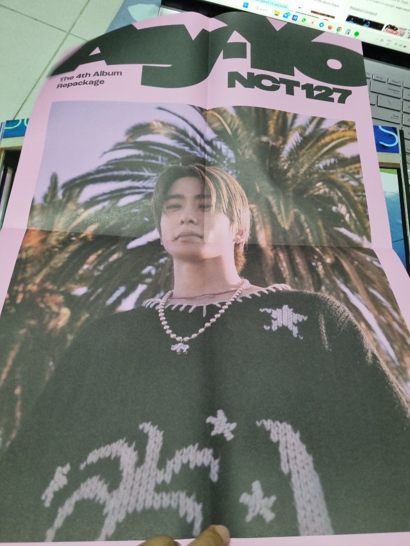 NCT127 Ay-Yo A ver - Johnny PC | TY postcard | Jungwoo sticker ...