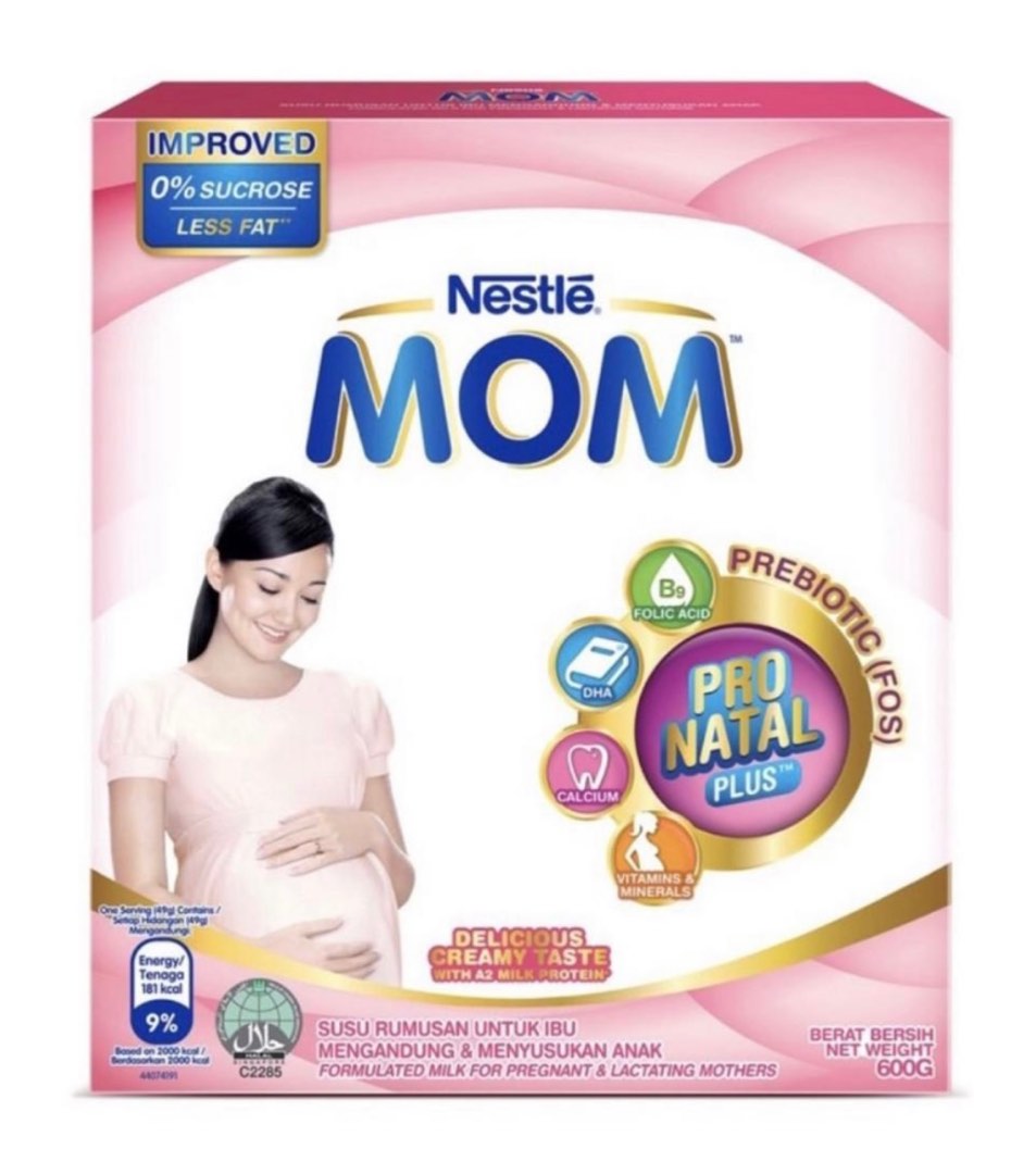 NESTLE MOM Maternity Milk 600g, Babies & Kids, Maternity Care on Carousell