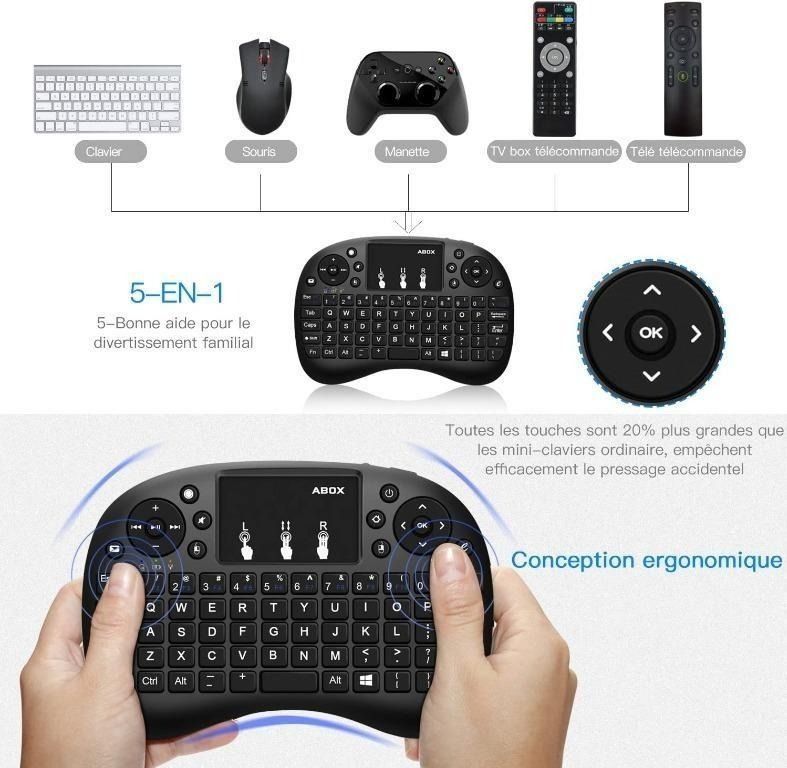 New Arrival! P11 ABOX Mini Keyboard, 2.4GHz Wireless Keyboard / 20 ...