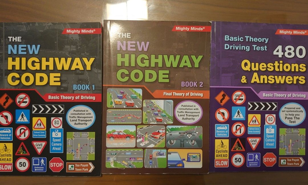 New Highway code Book 1&2 and Basic Theory Driving Test, Hobbies & Toys ...