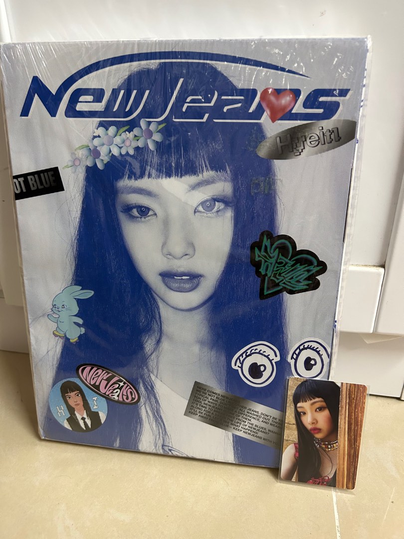 New Jeans 李惠仁 Hyein Bag ver小卡連全新未拆Blue Book專輯, 興趣及遊戲, 收藏品及紀念品, 韓流 ...